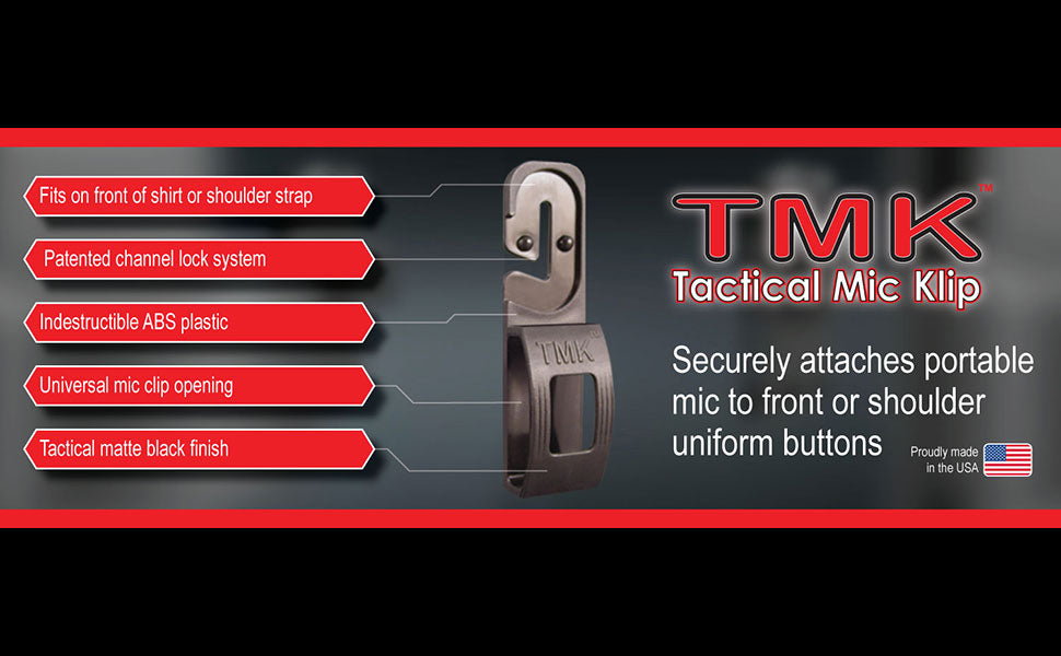 The Tactical Mic Klip – TacticalKlips (Retail)