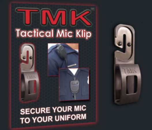 Police Radio Mic Clip Double Pack | TacticalKlips – TacticalKlips (Retail)
